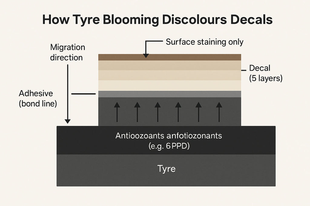 Why Tyre Decals Can Turn Brown And How to Prevent It – Tyre Wall Stickers