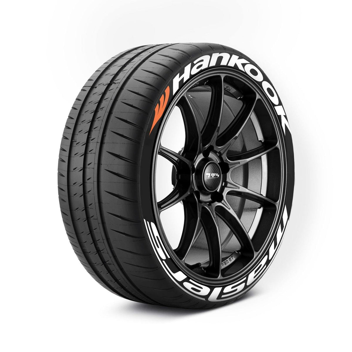 Gestreckte HANKOOK Masters Reifenaufkleber – Tyre Wall Stickers